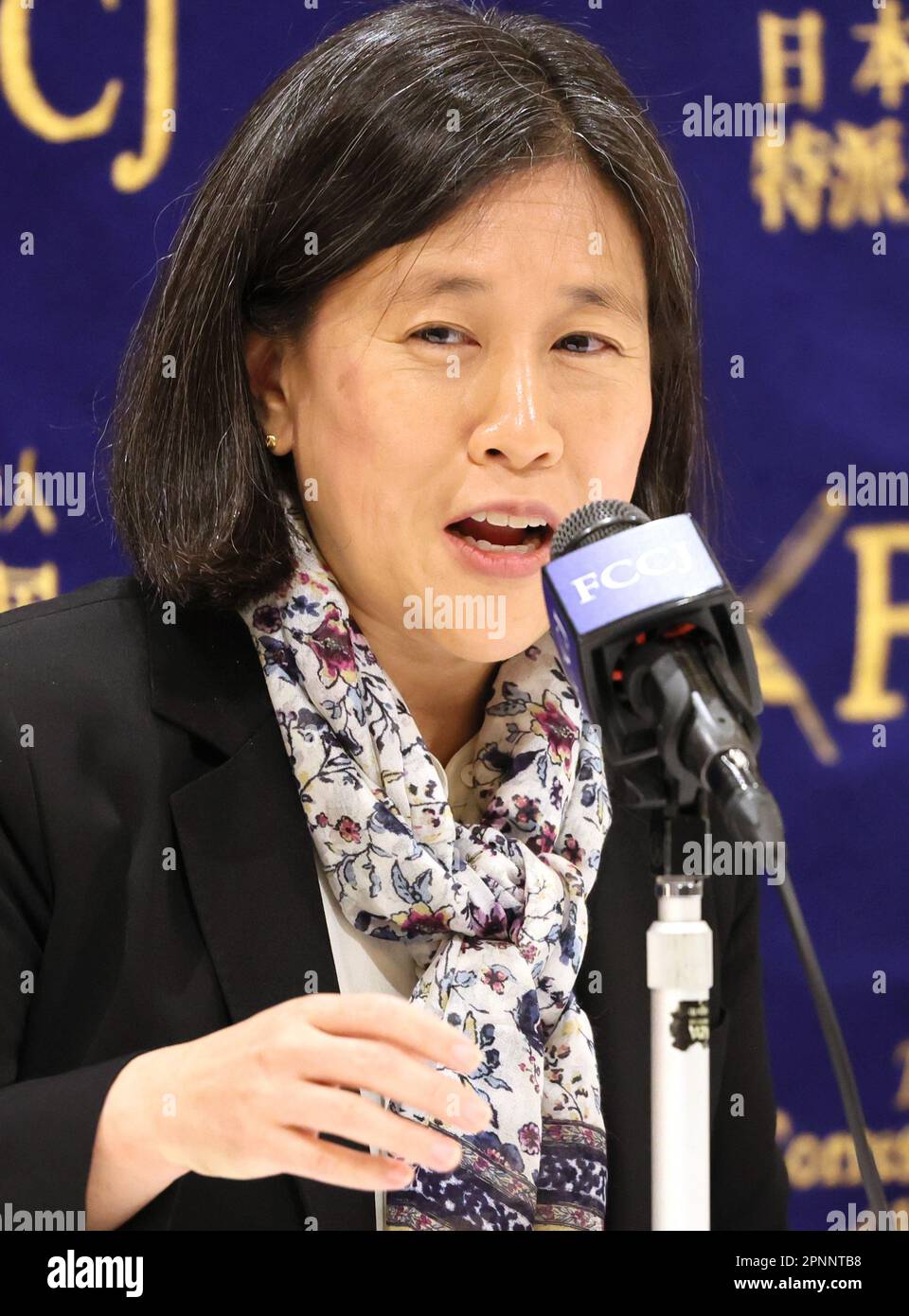 Tokyo, Japan. 20th Apr, 2023. United States Trade Reprresentative (USTR ...