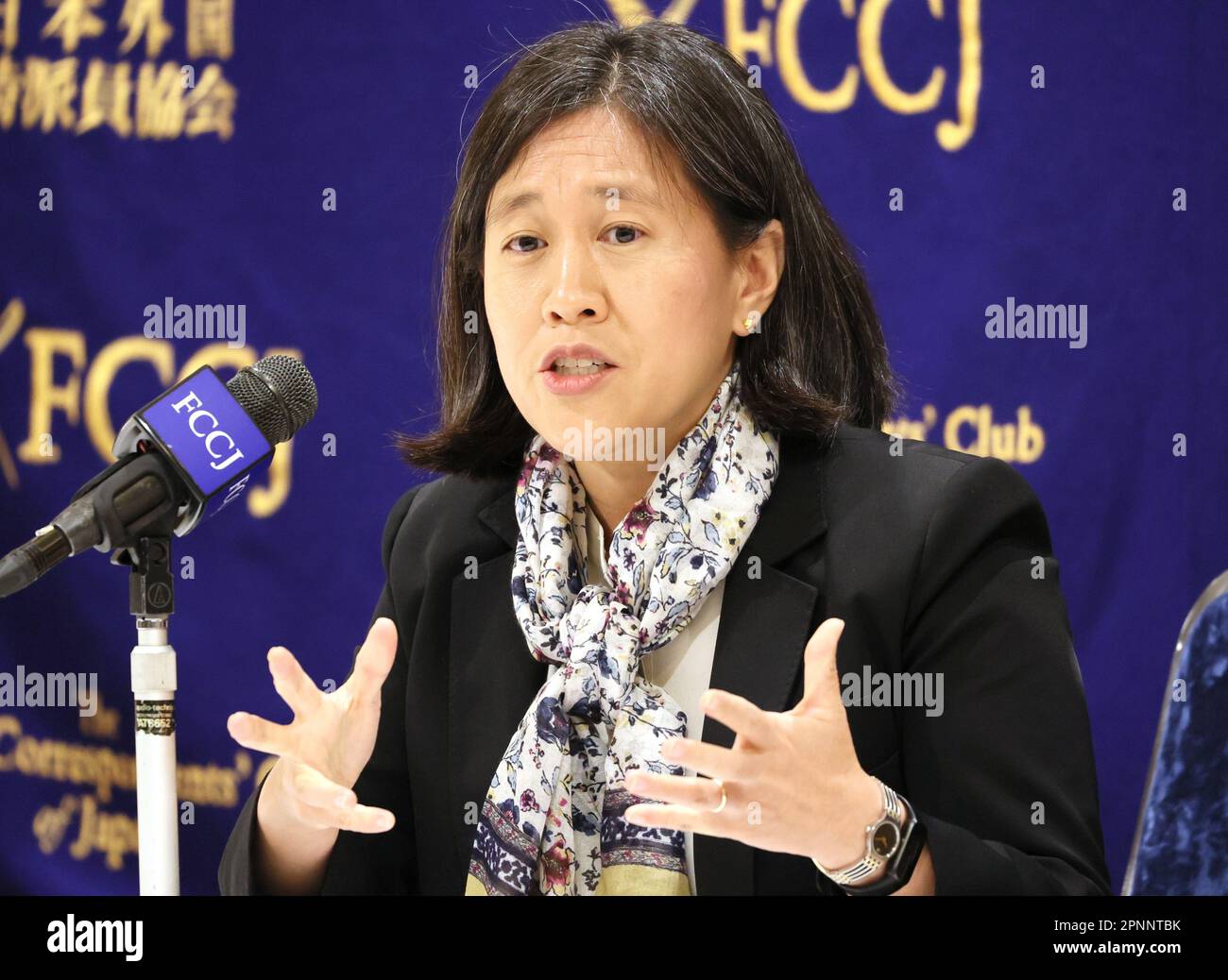 Tokyo, Japan. 20th Apr, 2023. United States Trade Reprresentative (USTR ...