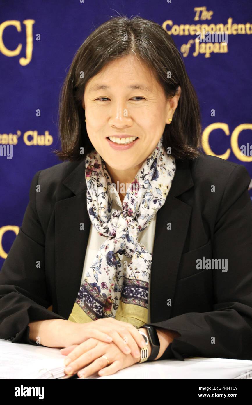 Tokyo, Japan. 20th Apr, 2023. United States Trade Reprresentative (USTR ...