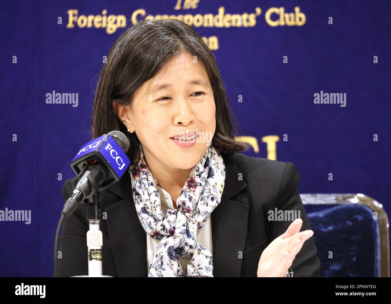 Tokyo, Japan. 20th Apr, 2023. United States Trade Reprresentative (USTR ...