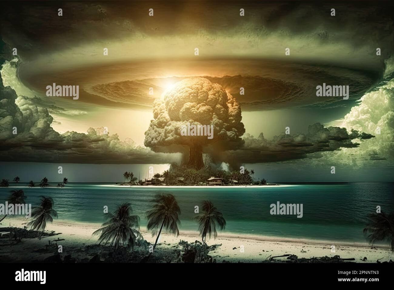 Atomic bombs bikini islands hi-res stock photography and images - Alamy