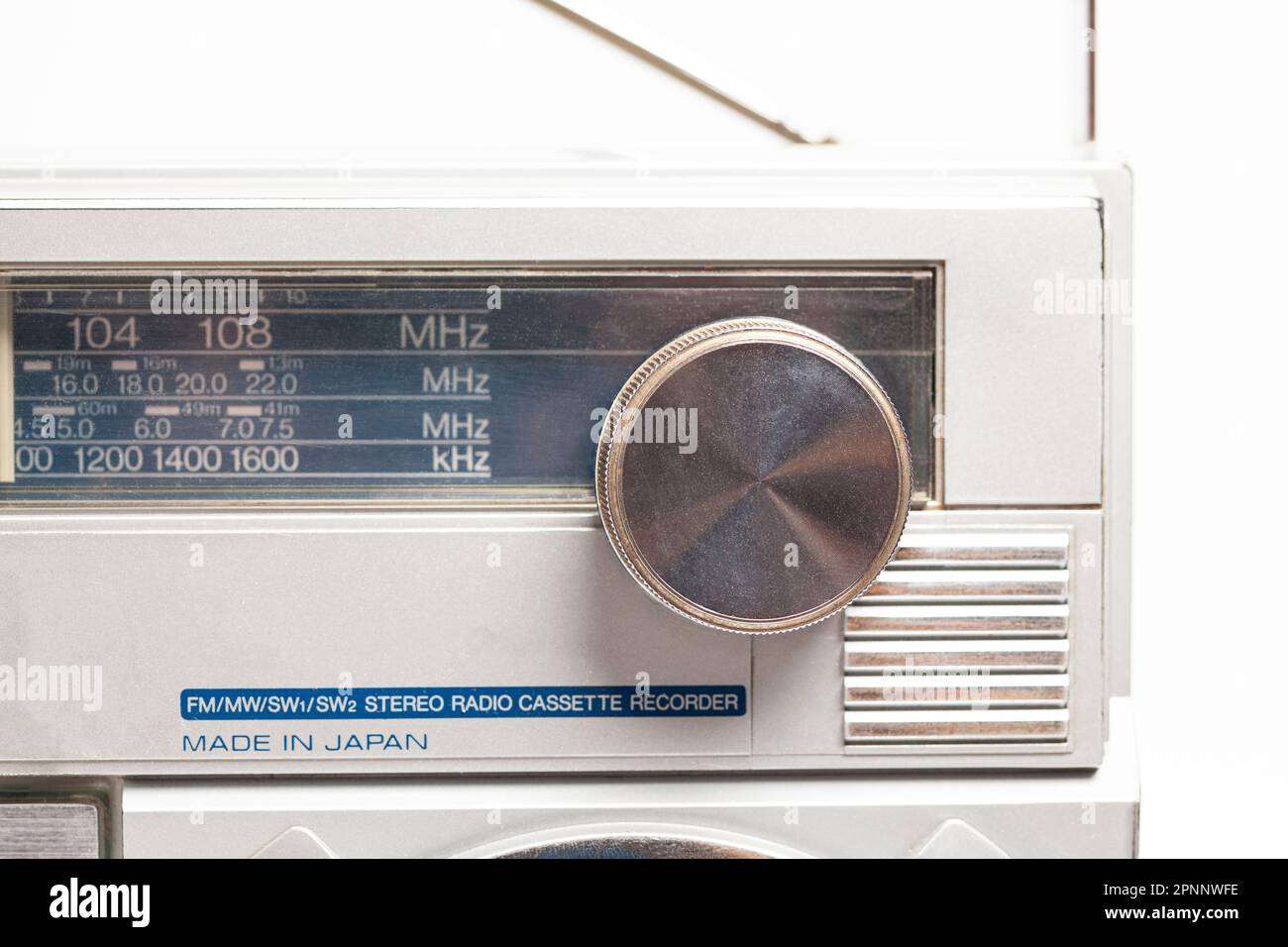 Retro ghetto radio boom box cassette recorder from 80s Stock Photo - Alamy