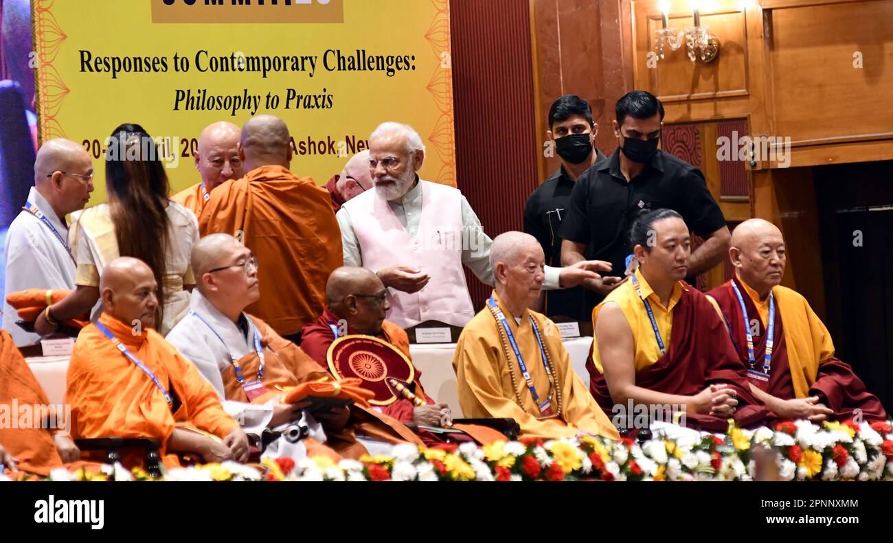 New Delhi, Delhi, India. 20th Apr, 2023. Prime Minister Narendra modi ...