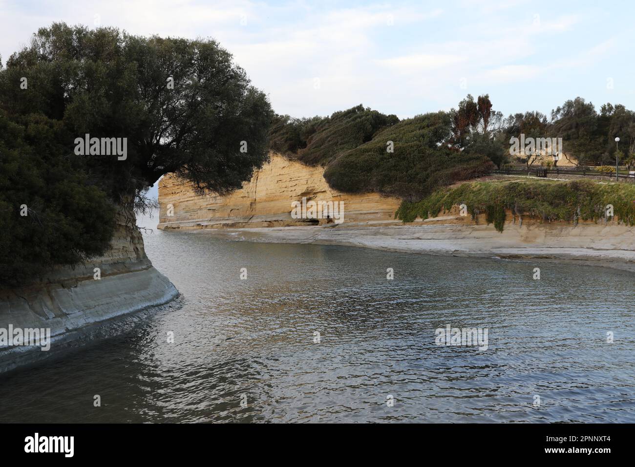 Mediterranean natural landscape Stock Photo - Alamy