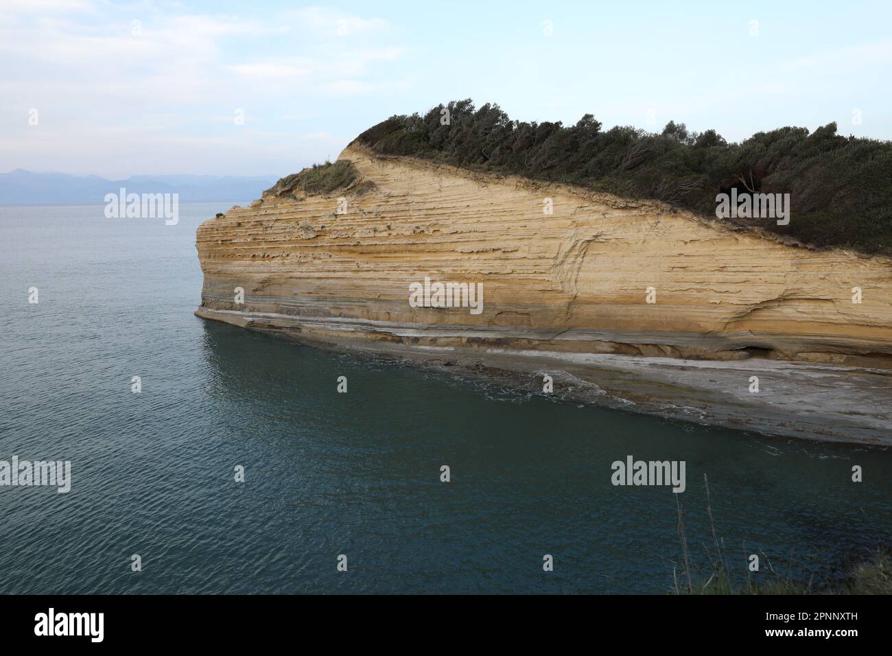 Mediterranean natural landscape Stock Photo - Alamy