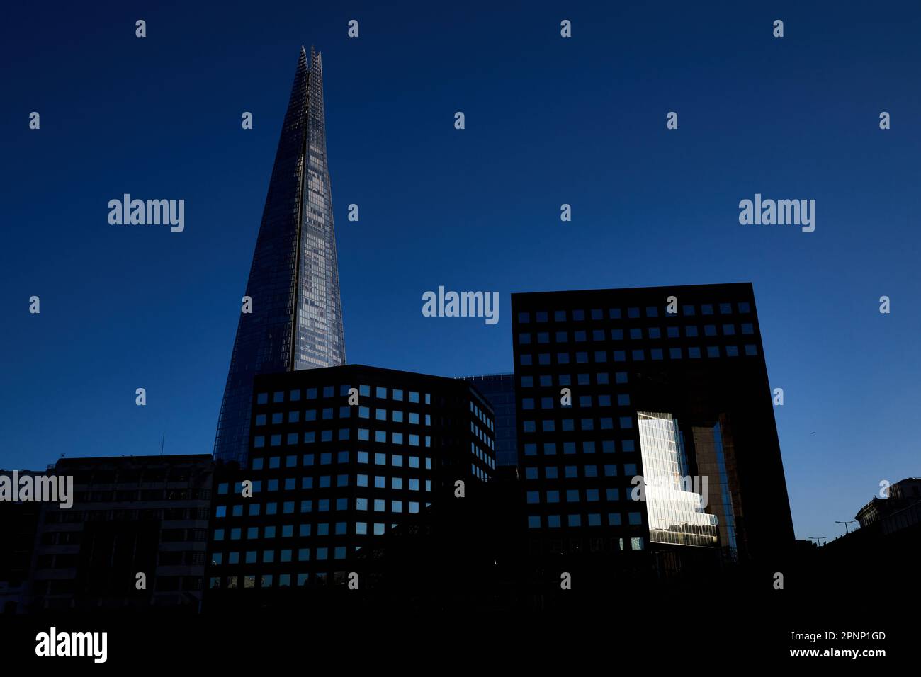 The Shard, London. Picture date: Wednesday April 19, 2023 Stock Photo ...