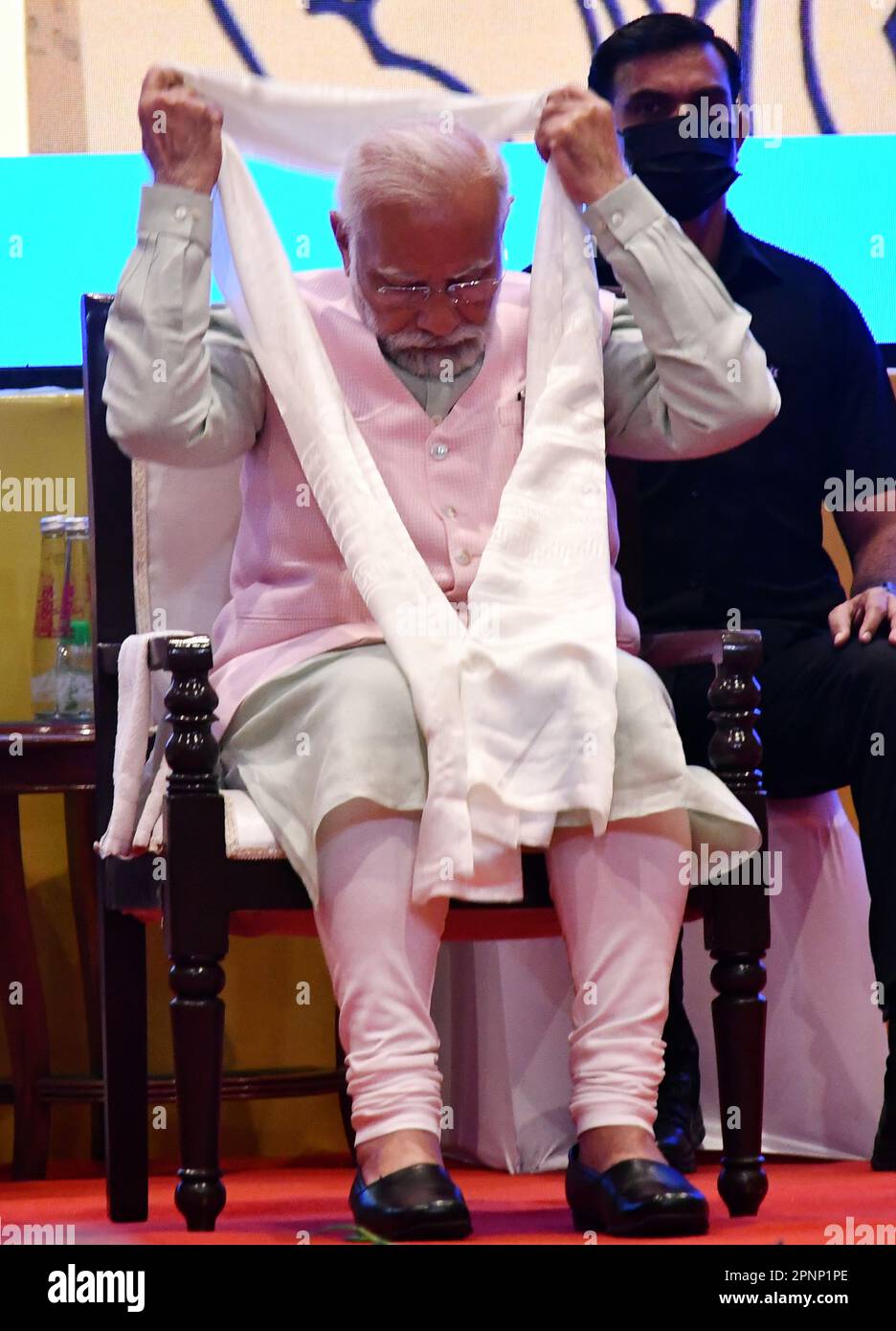 New Delhi, Delhi, India. 20th Apr, 2023. Prime Minister Narendra modi ...