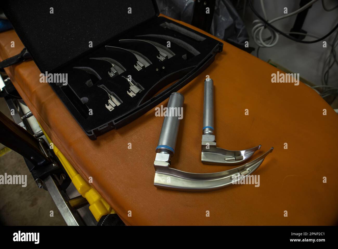 A laryngoscope is an instrument used to examine the larynx (voice box ...