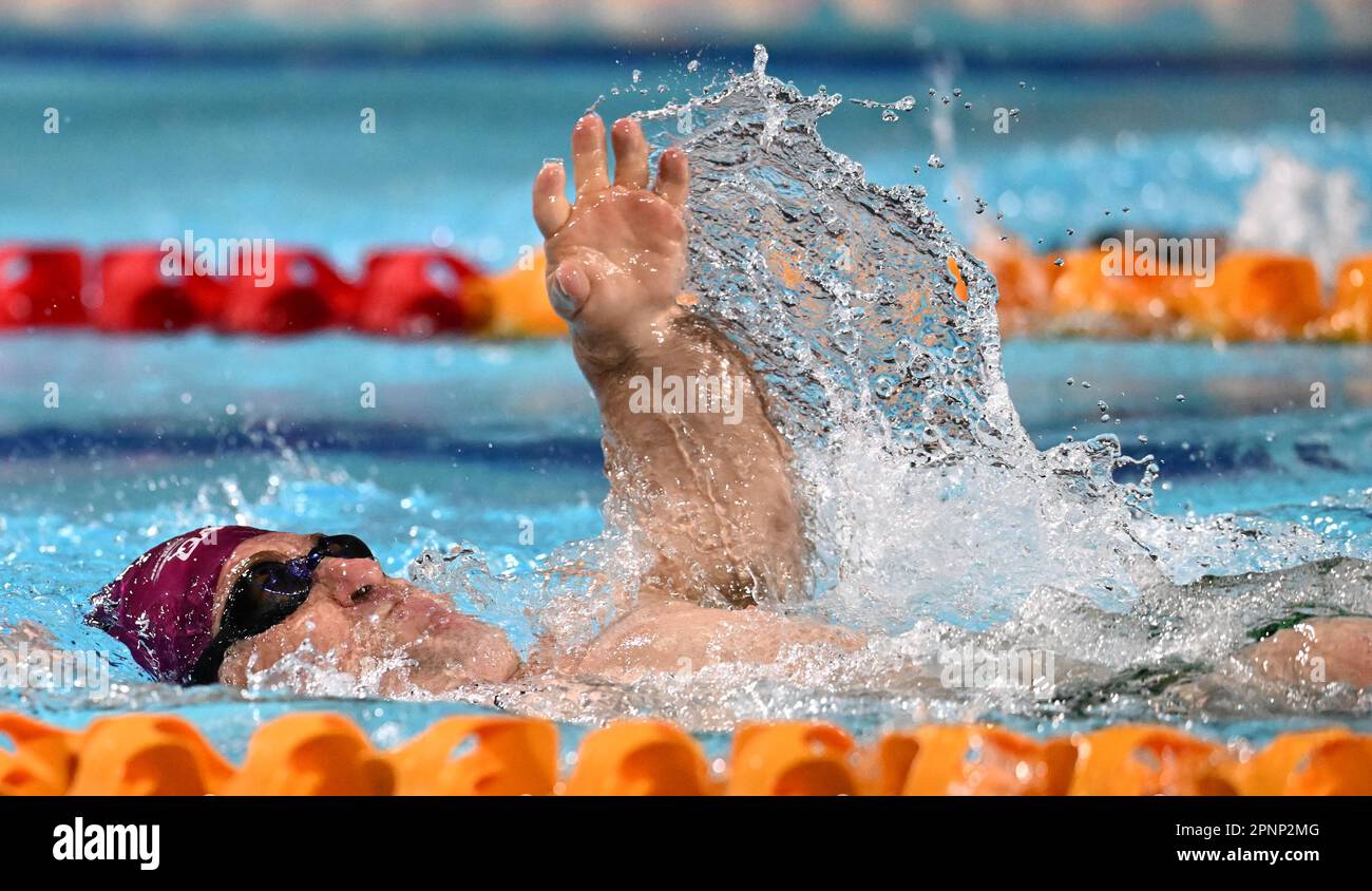 Grant Patterson in action during the Multi-Class Mixed Open 150 metre ...