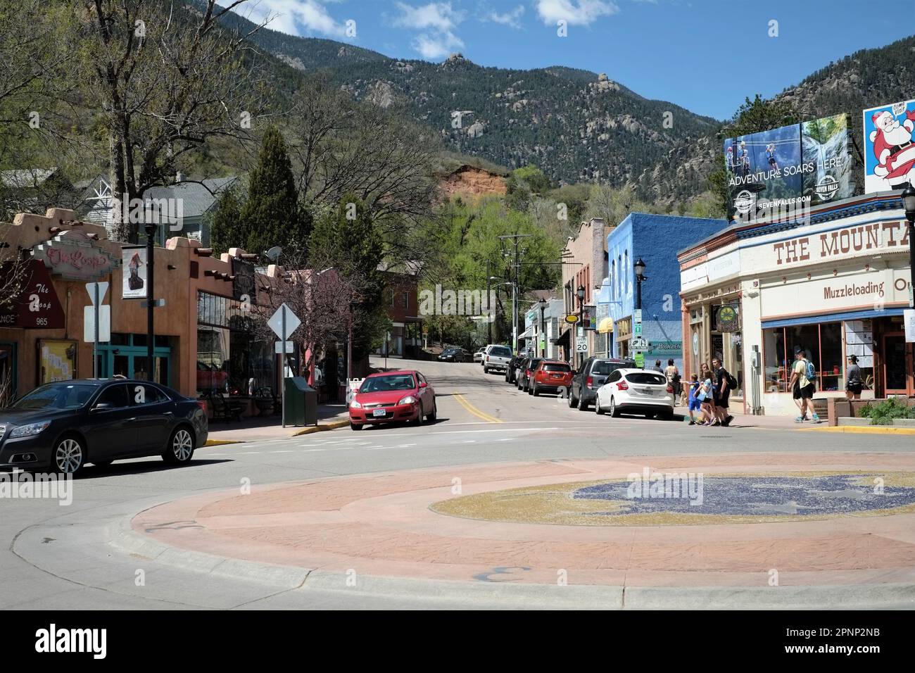 Manitou Springs, Colorado, USA Stock Photo - Alamy