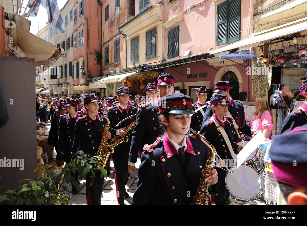 Corfu Easter celebration Stock Photo - Alamy