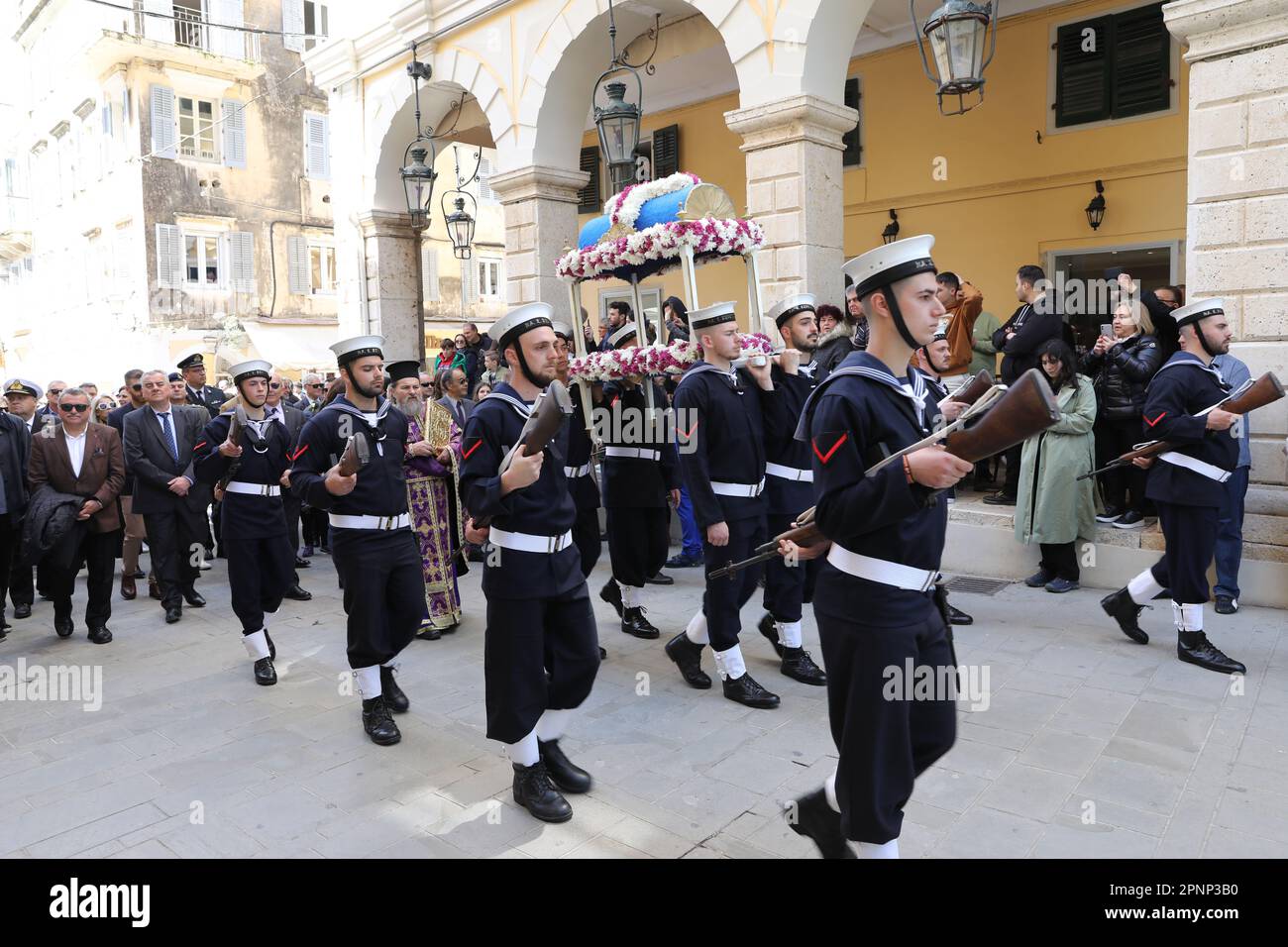 Corfu Easter celebration Stock Photo - Alamy
