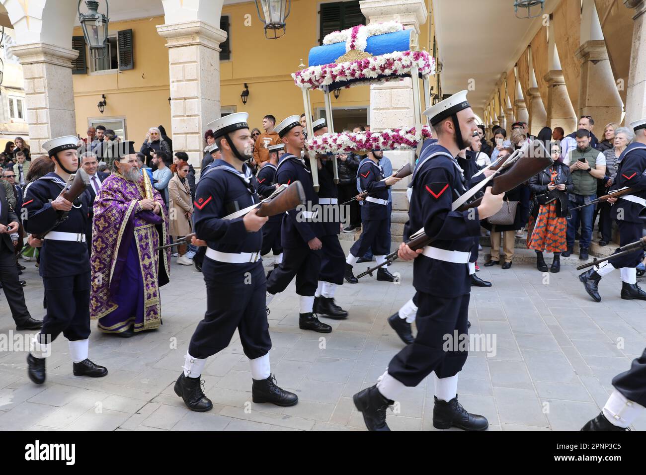 Corfu Easter celebration Stock Photo - Alamy
