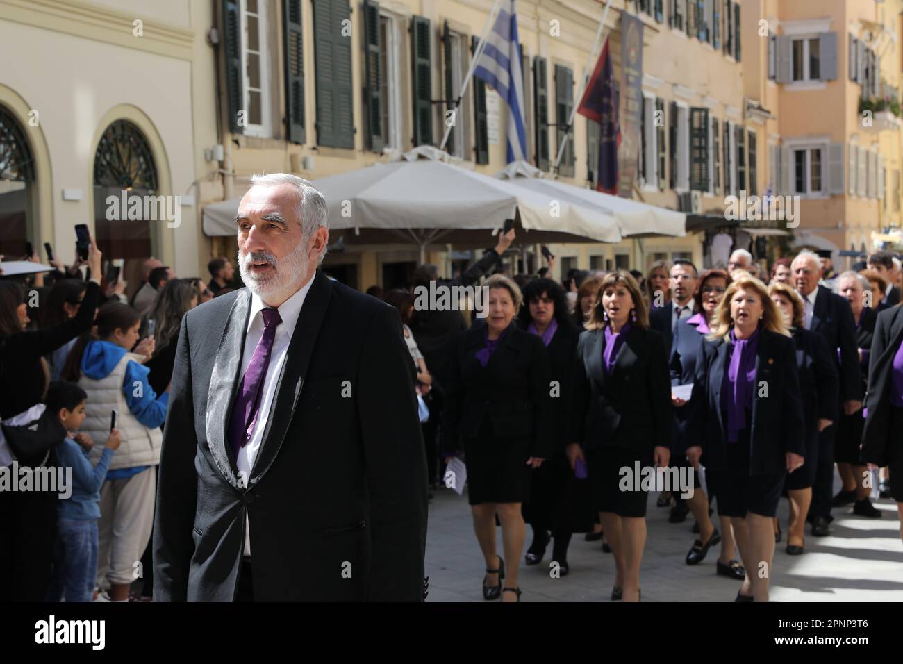 Corfu Easter celebration Stock Photo - Alamy