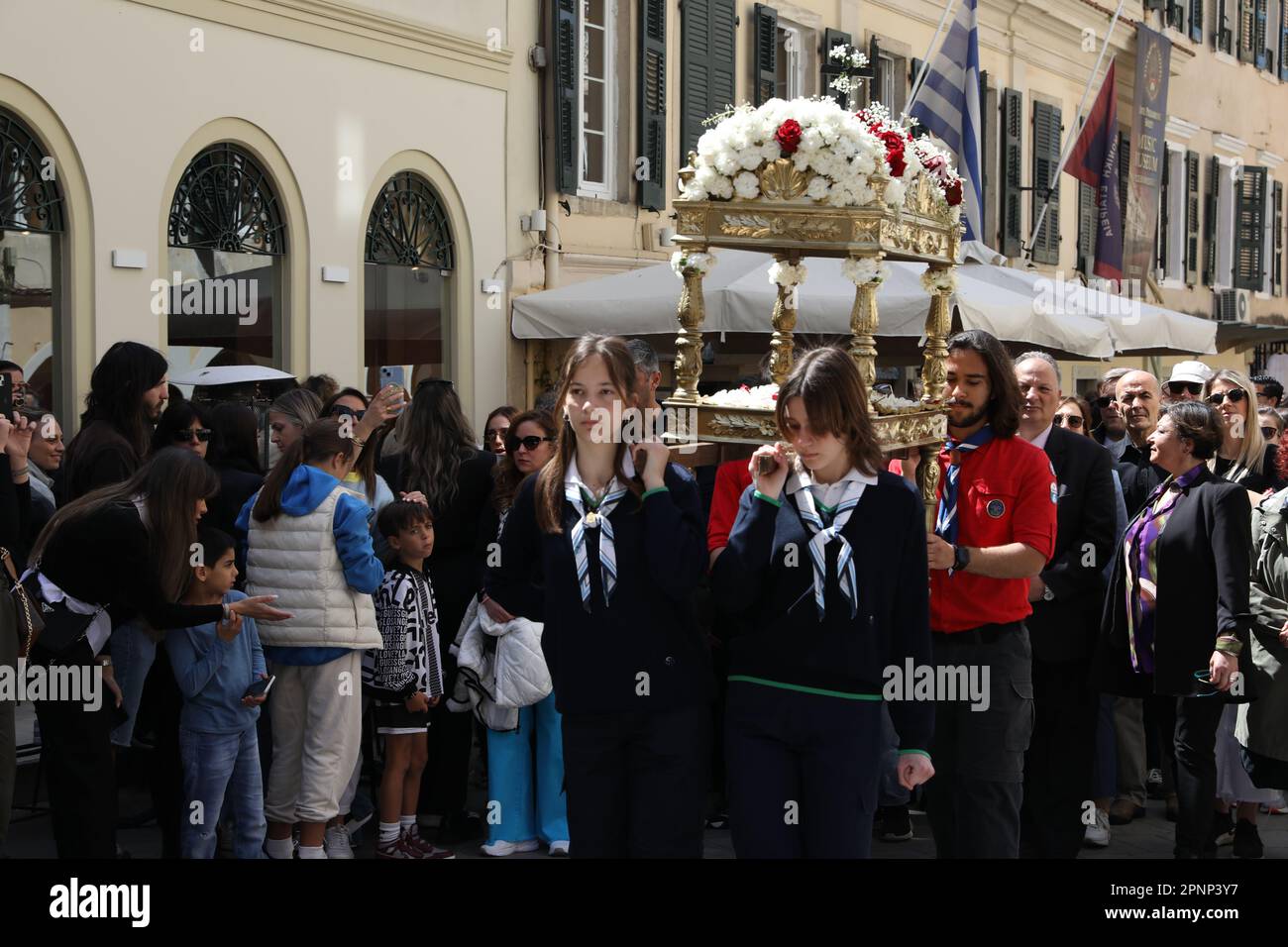 Corfu Easter celebration Stock Photo - Alamy