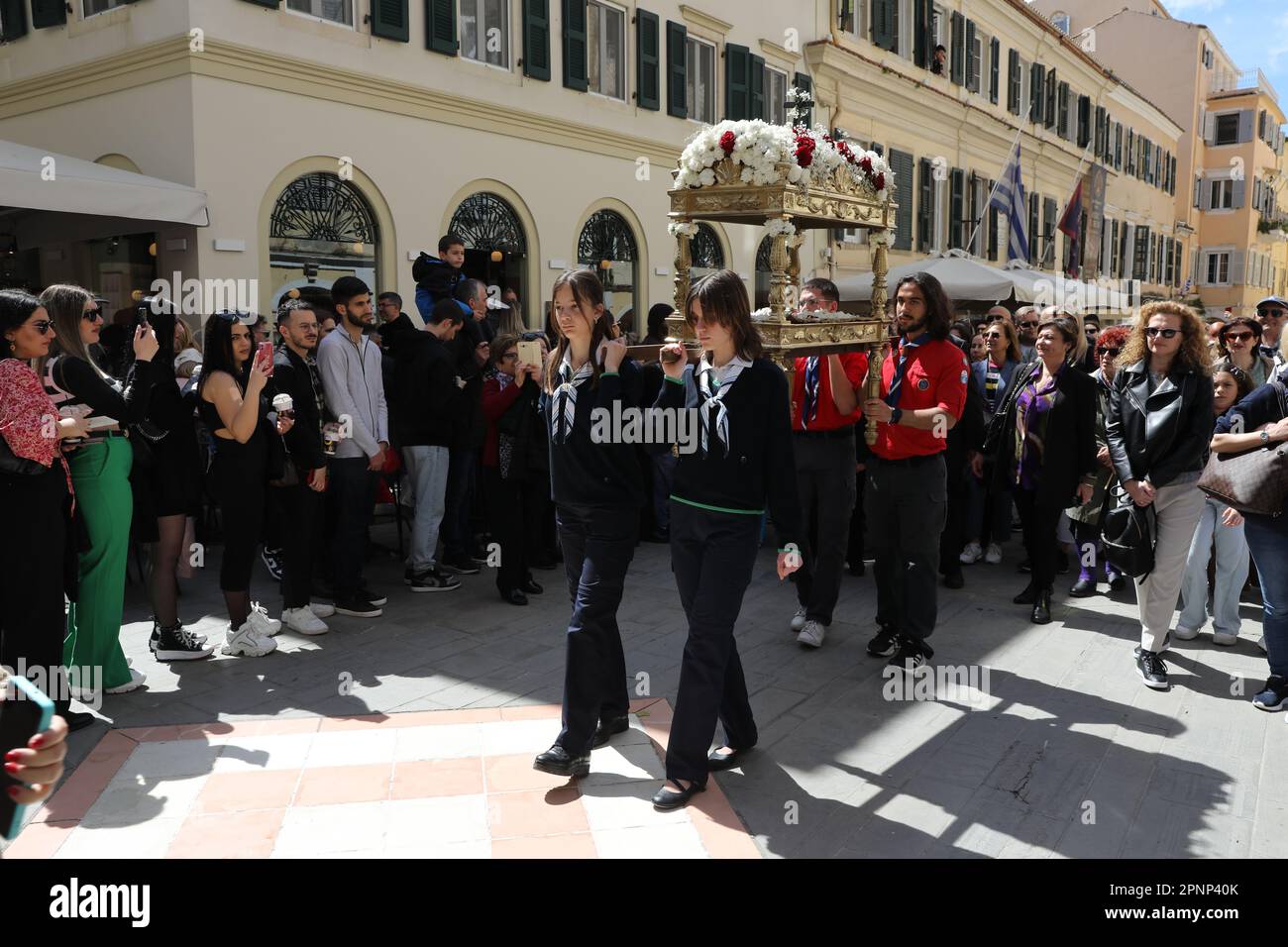 Corfu Easter celebration Stock Photo - Alamy