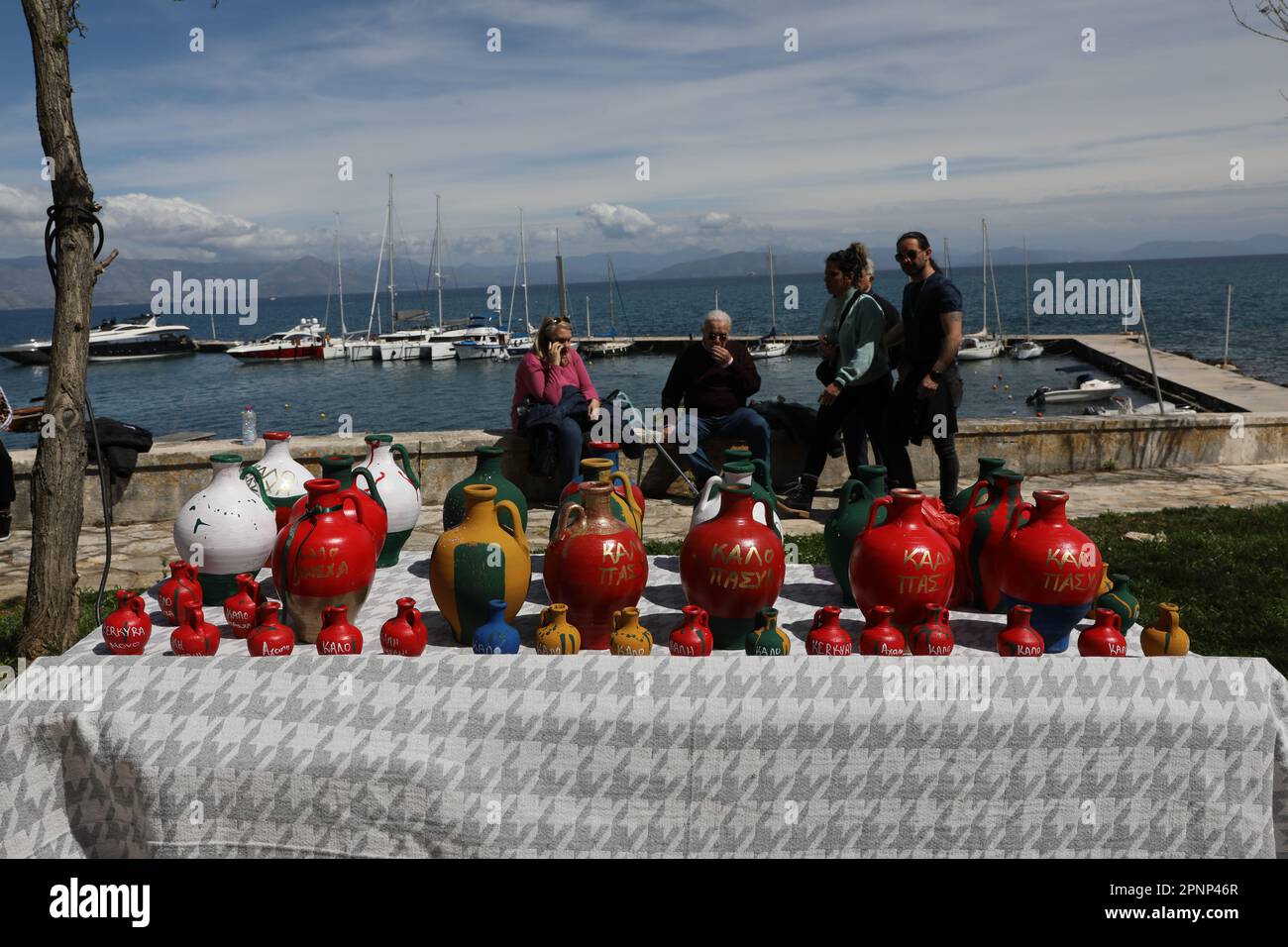 Corfu, Traditional Easter celebration Stock Photo - Alamy