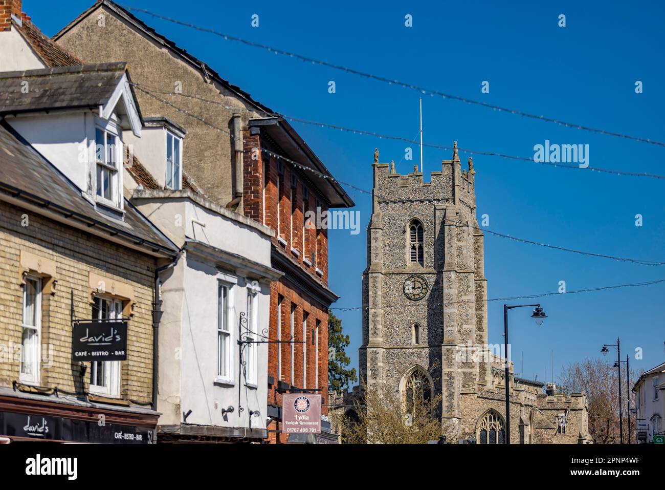 Local Area Images of Sudbury Suffolk, England, UK Stock Photo - Alamy