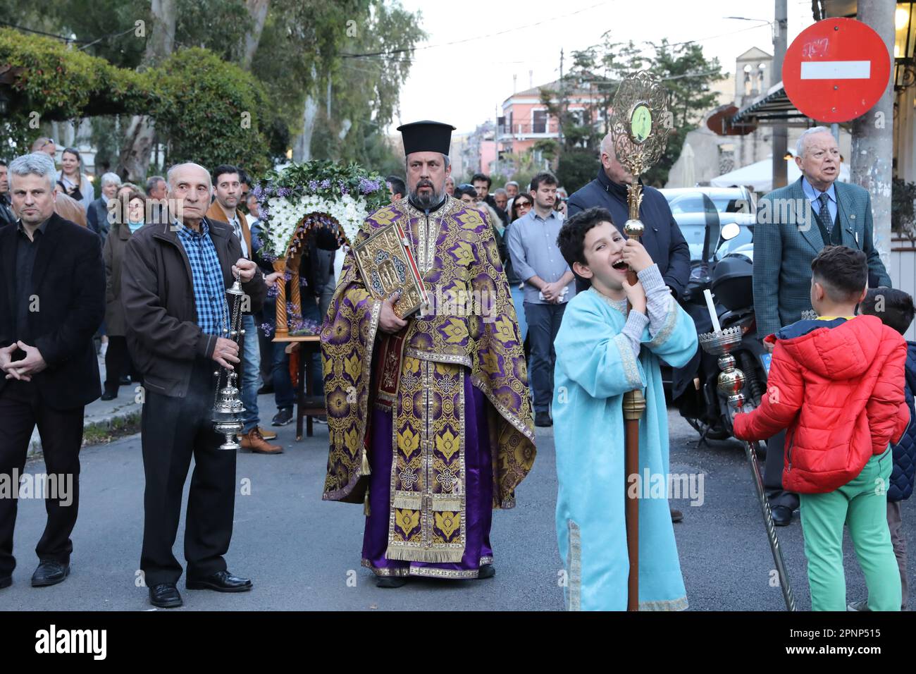Corfu Easter celebration Stock Photo - Alamy
