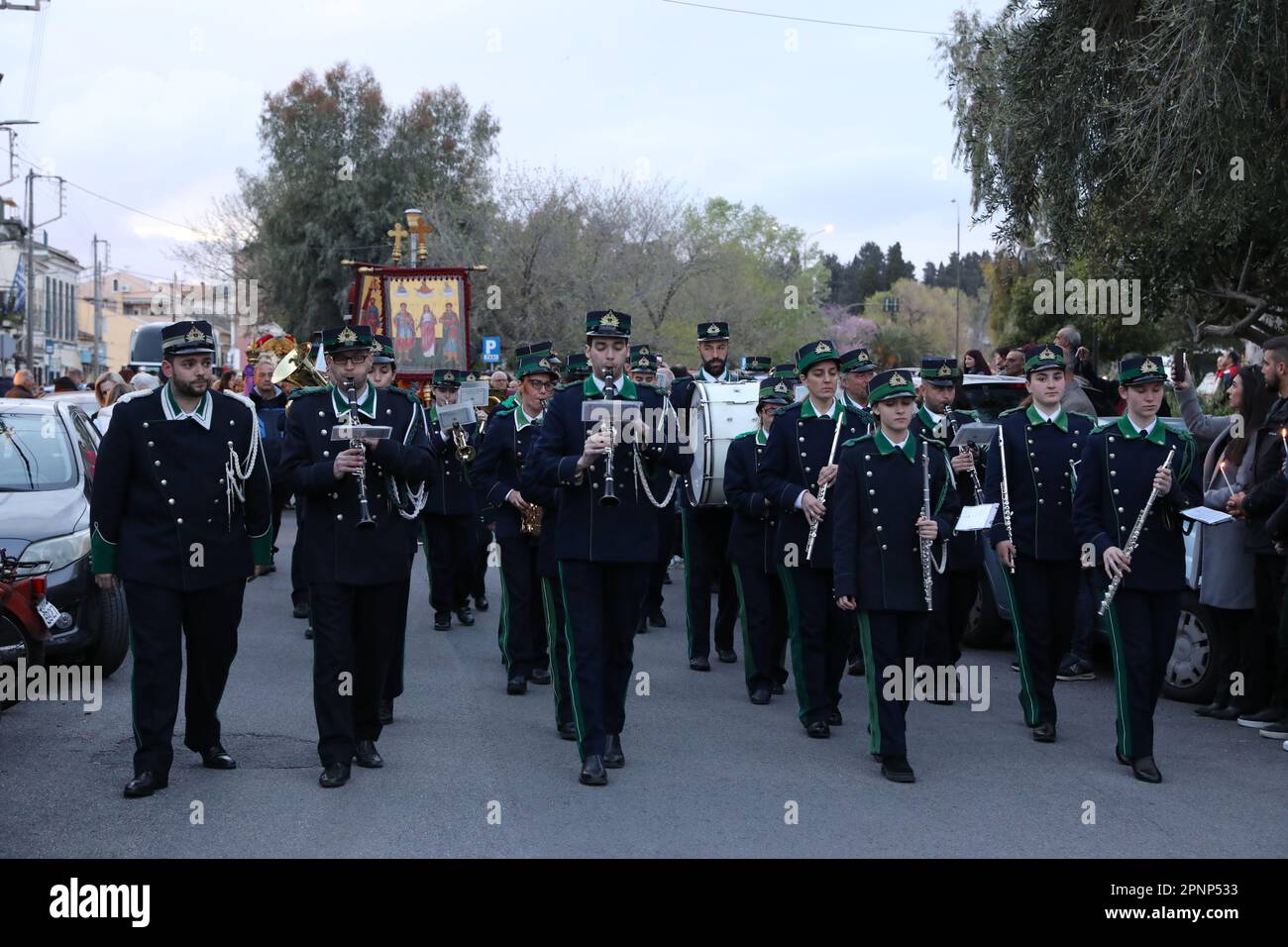 Corfu Easter celebration Stock Photo - Alamy