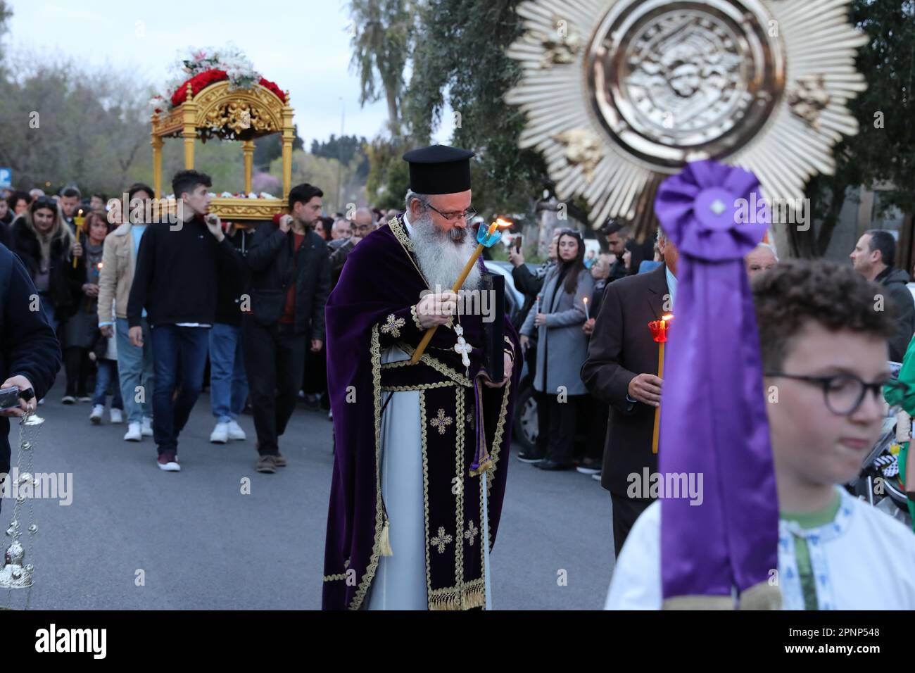Corfu Easter celebration Stock Photo - Alamy