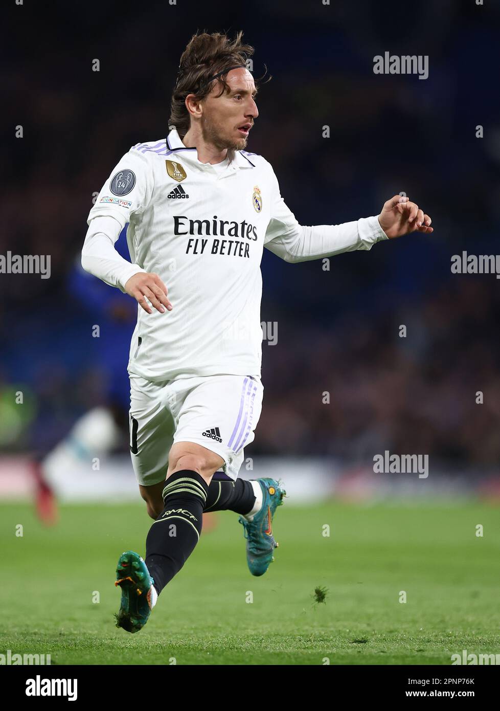 Luka Modric of Real Madrid during Chelsea v Real Madrid football match ...