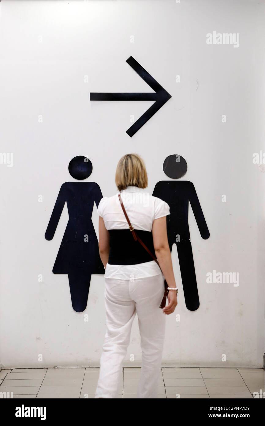 Woman toilets hi-res stock photography and images - Alamy