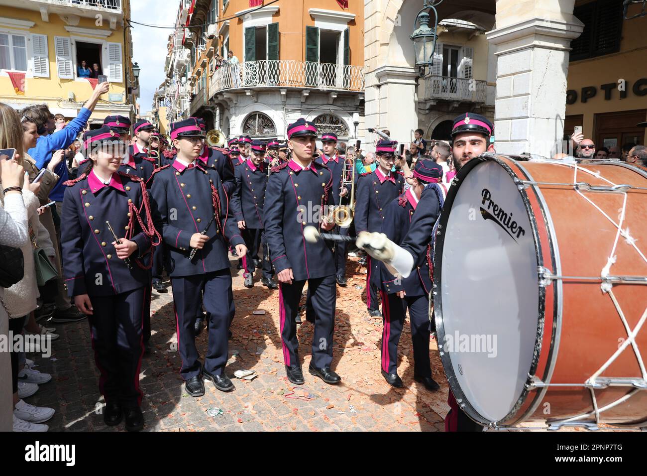 Easter celebration, Corfu, Greece Stock Photo - Alamy