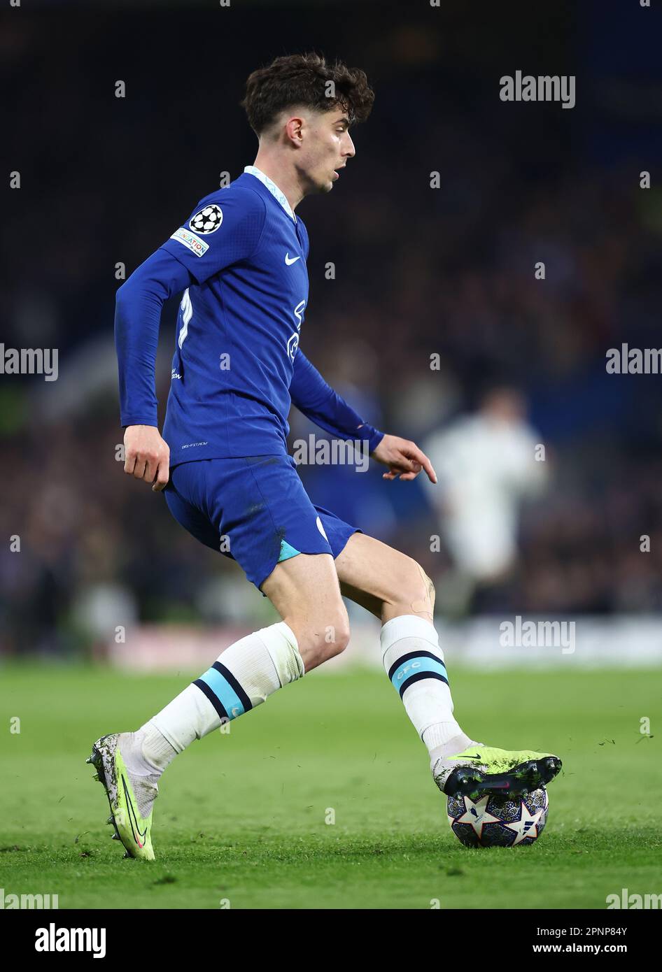 Kai Havertz of Chelsea during Chelsea v Real Madrid football match ...