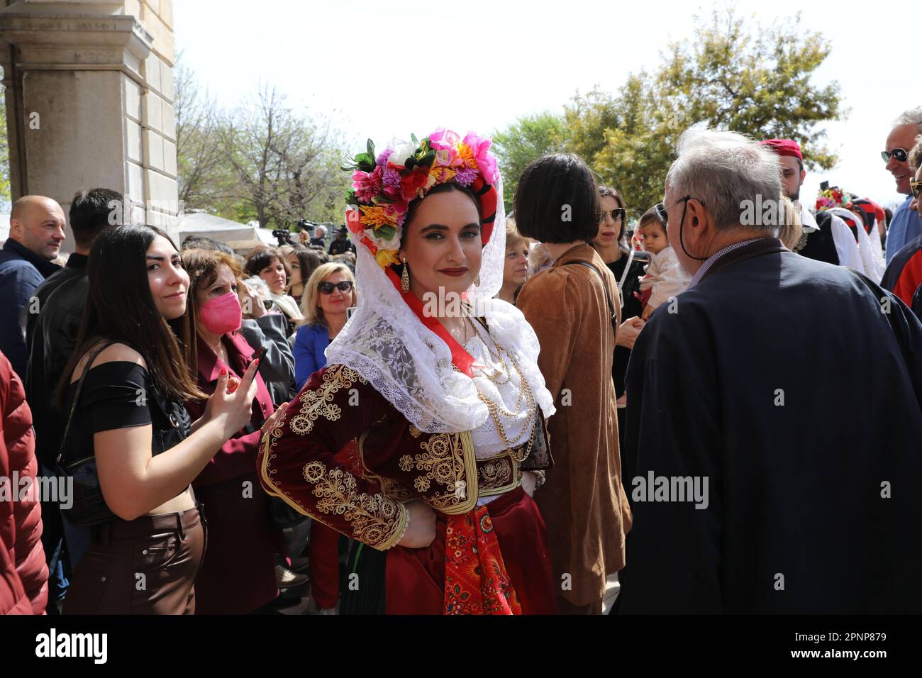 Traditional Easter celebration, Corfu, Greece Stock Photo - Alamy