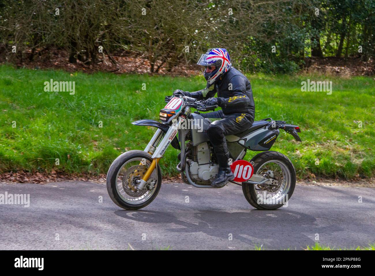 Bike No. 110 Trevor Buckworth riding a 2003 CCM Supermoto 600cc rare ...