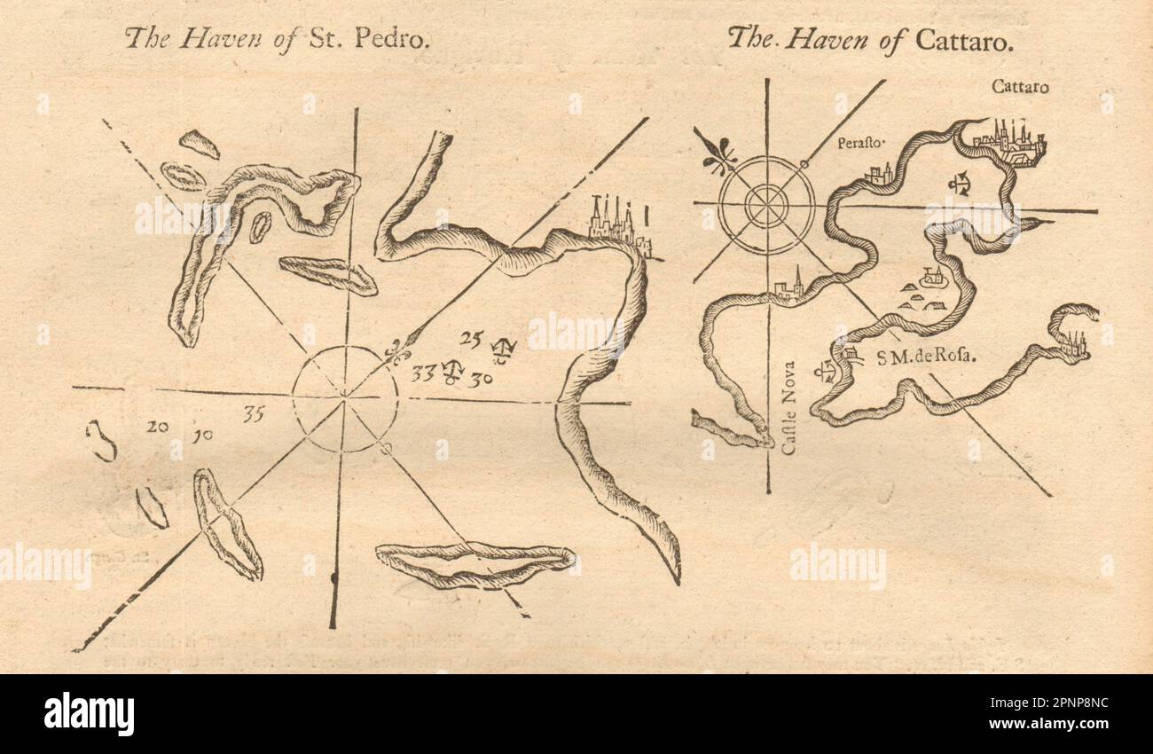 1747 old antique vintage map plan chart Stock Photo - Alamy