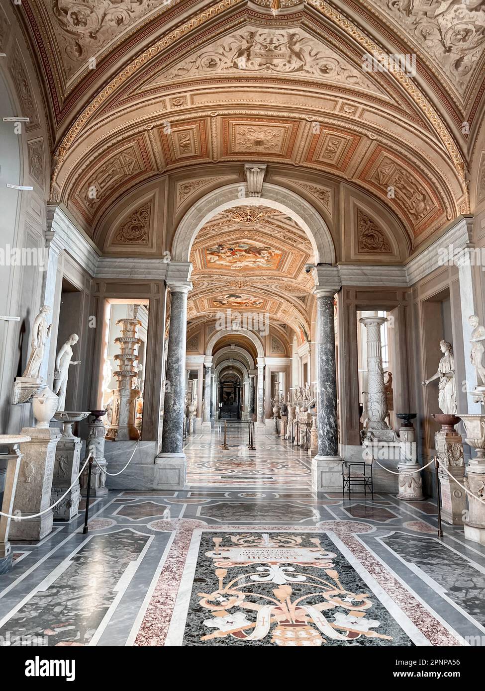 A stunning image of the interior of the historic Saint Peter church ...