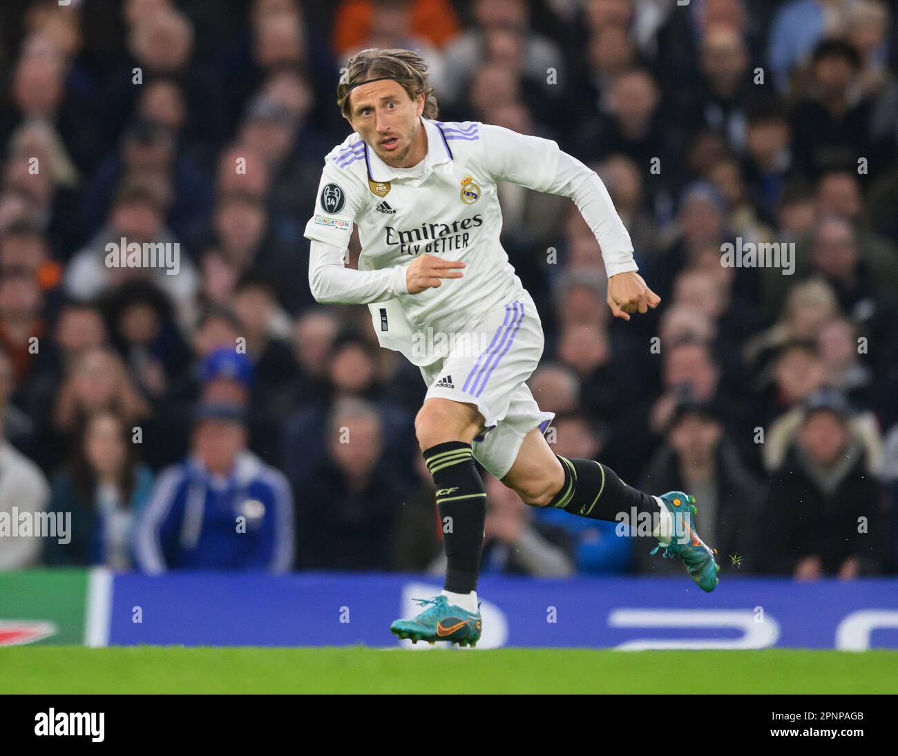 London, UK. 18th Apr, 2023. 18 Apr 2023 - Chelsea v Real Madrid - UEFA ...