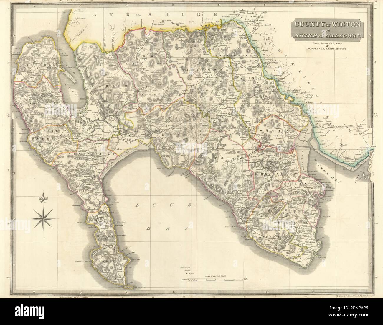 1832 map hi-res stock photography and images - Alamy