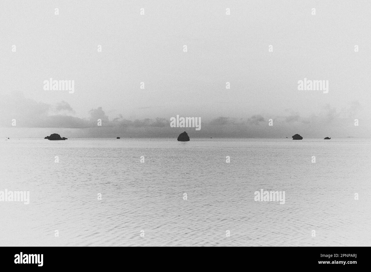 Rock island Black and White Stock Photos & Images - Alamy