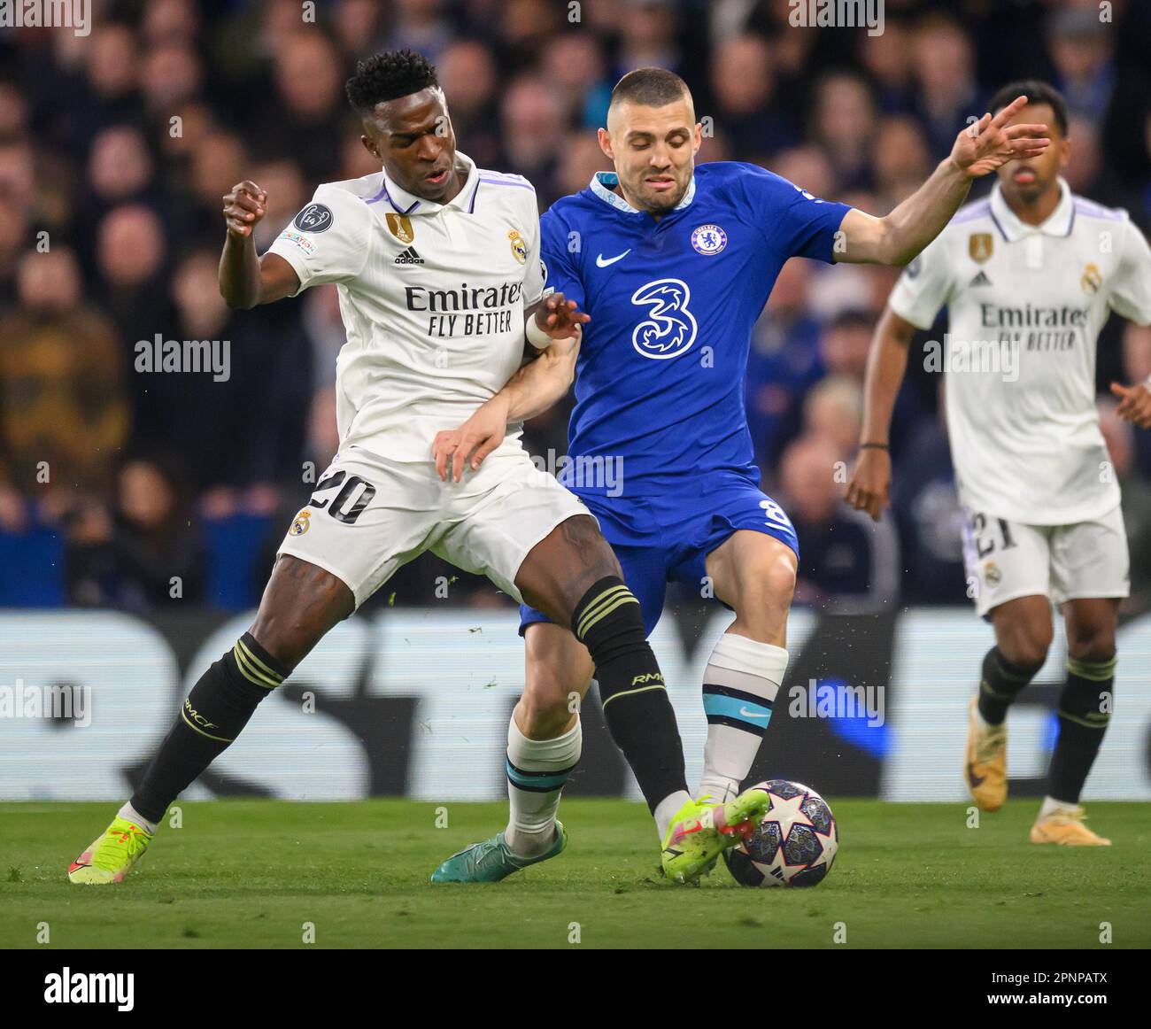 London, UK. 18th Apr, 2023. 18 Apr 2023 - Chelsea v Real Madrid - UEFA Champions League ...