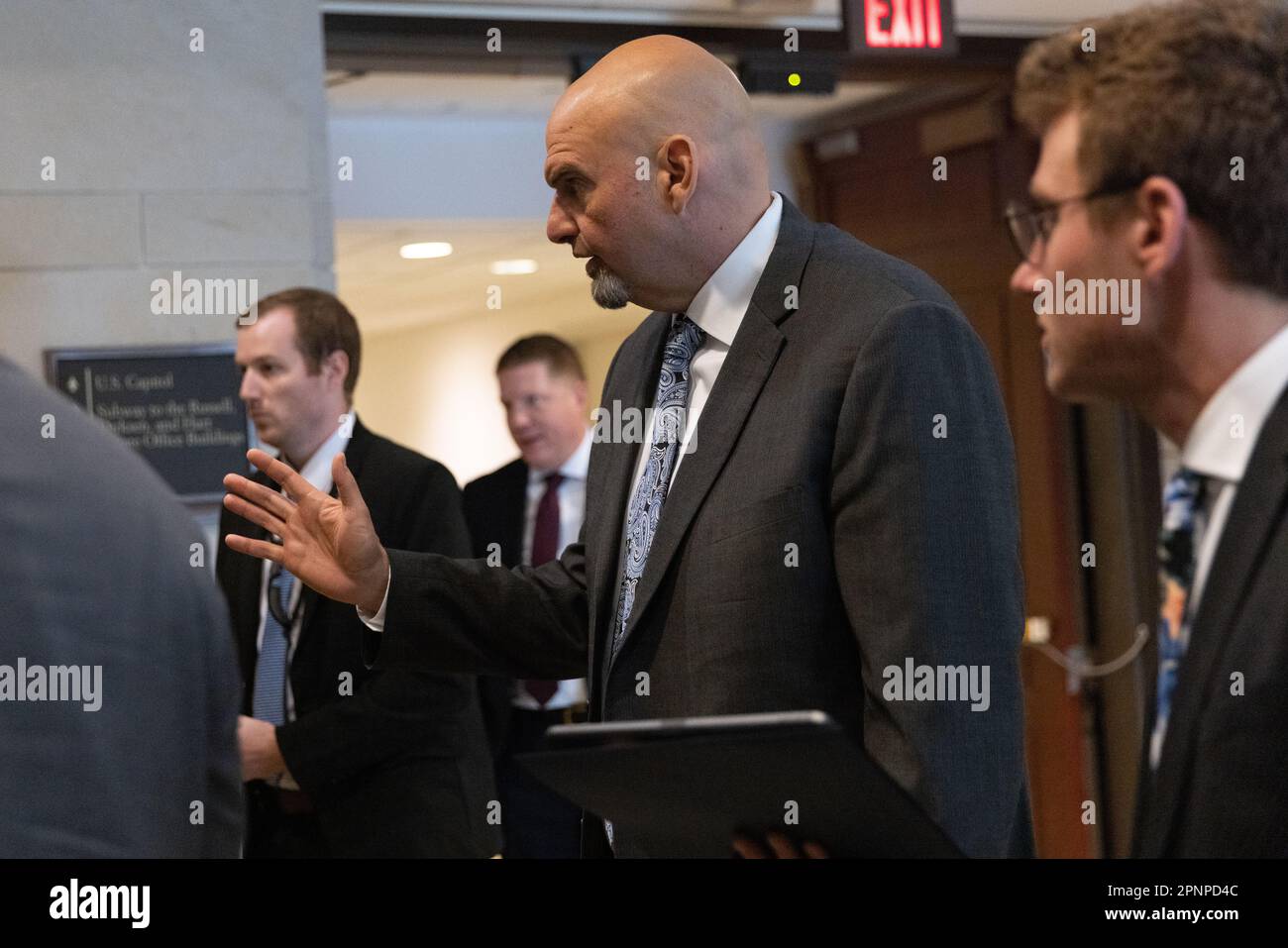 United States Senator John Fetterman (Democrat of Pennsylvania ...