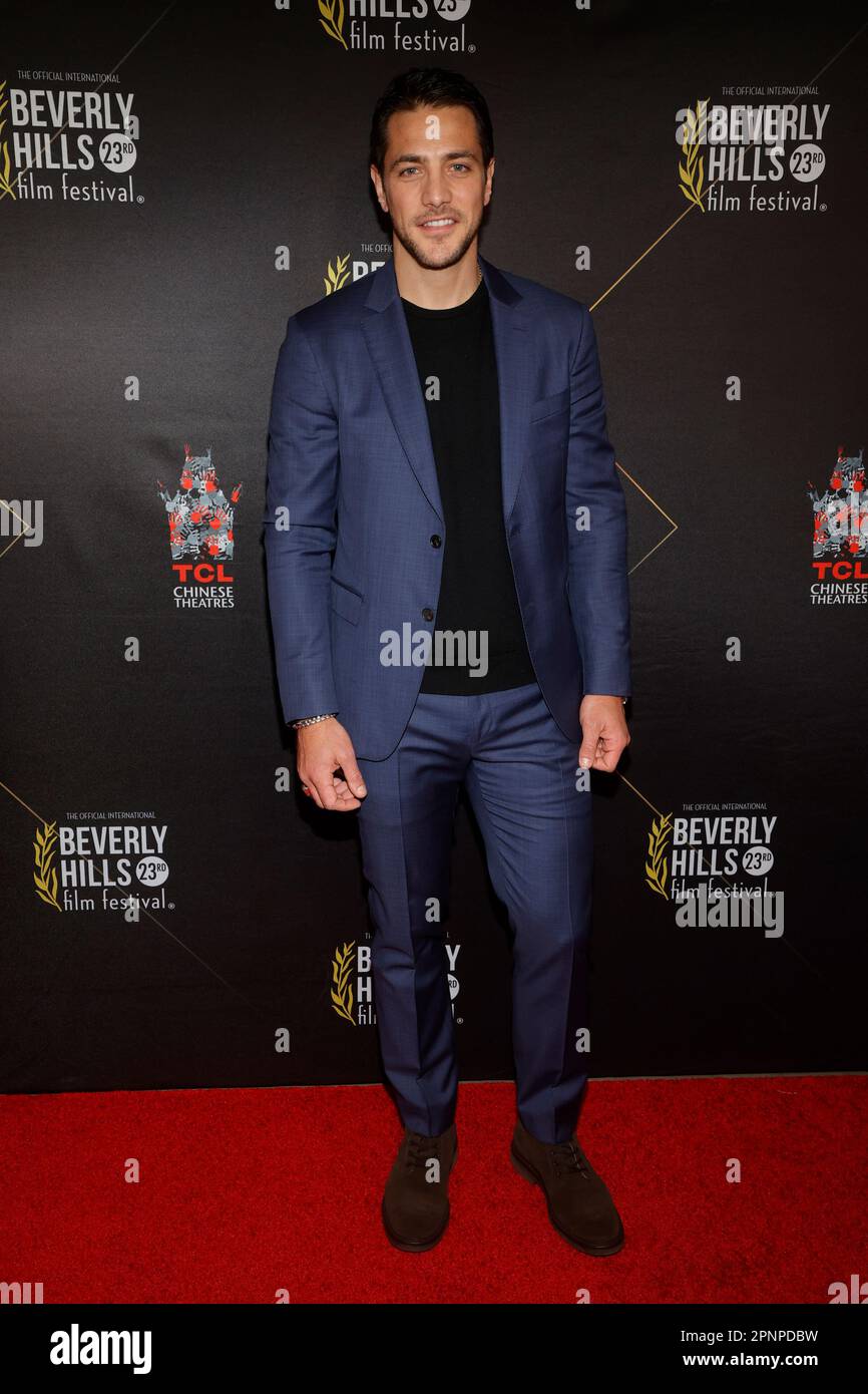 Hollywood, Ca. 19th Apr, 2023. Alberto Frezza at the opening night of ...