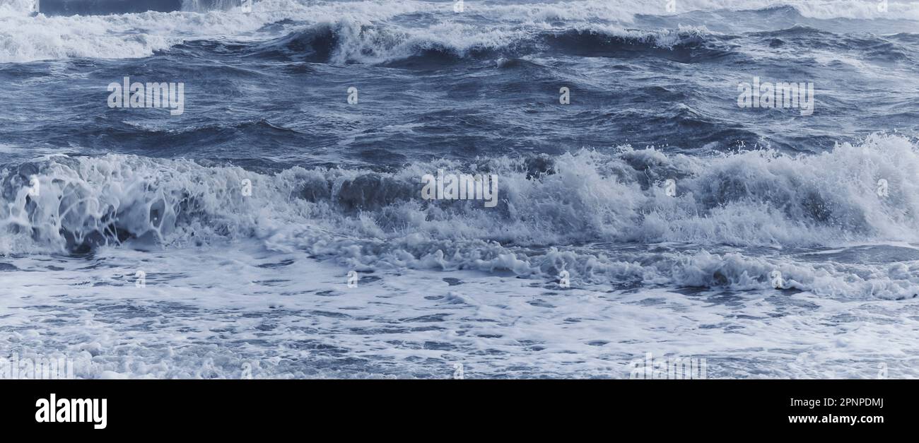 Blue art flow waves hi-res stock photography and images - Alamy