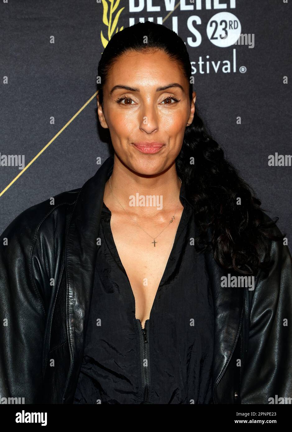 Hollywood, Ca. 19th Apr, 2023. Gloria El-Achkar at the opening night of ...