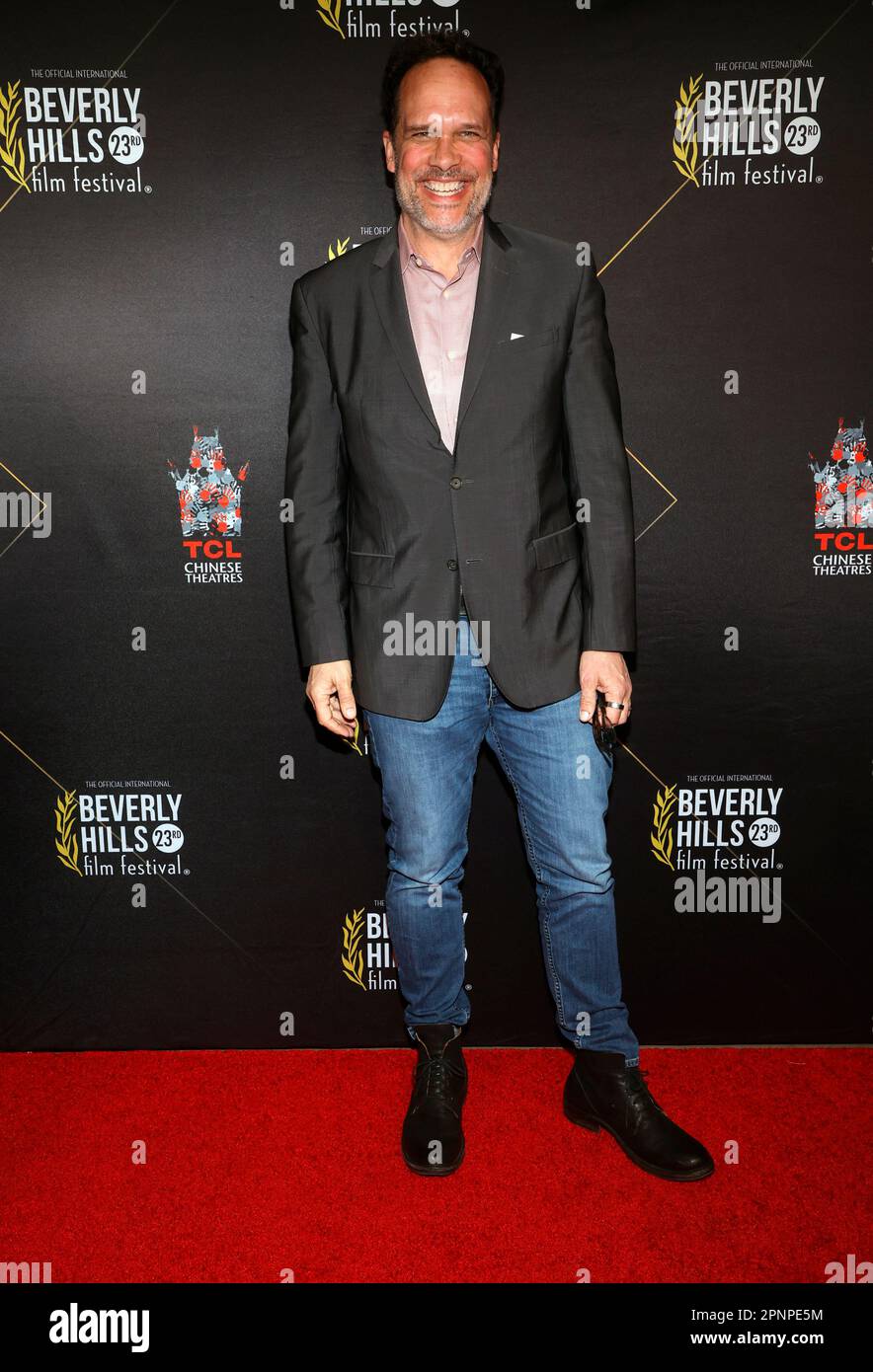 Hollywood, Ca. 19th Apr, 2023. Deidrich Bader at the opening night of ...