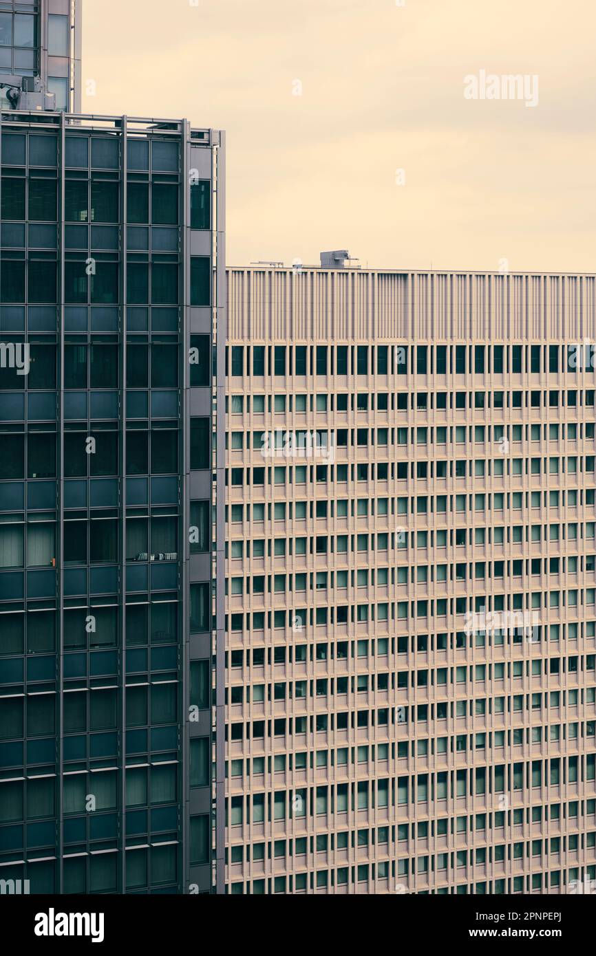 Geometric building in Tokyo Stock Photo - Alamy