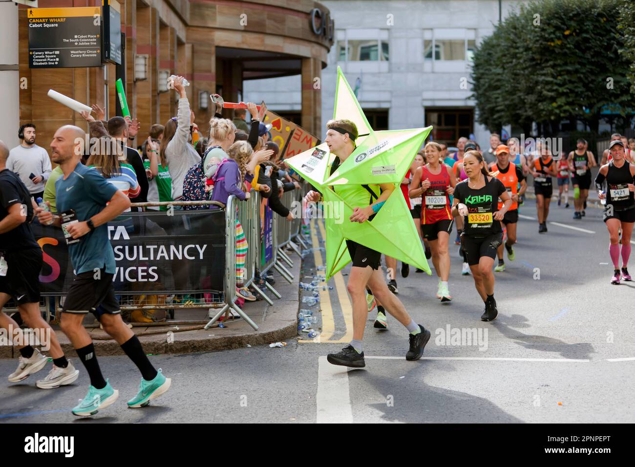 Matt Brooks on his official record breaking attempt dressed as a Star ...