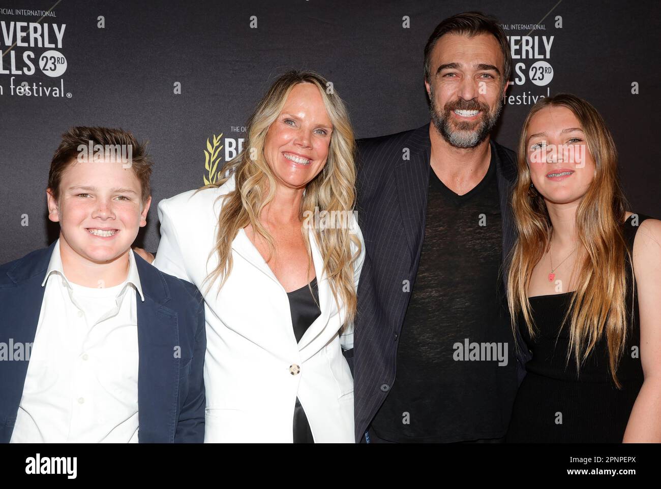 Hollywood, Ca. 19th Apr, 2023. Luke Upton, Tracy Upton, Sam Upton, Eva ...