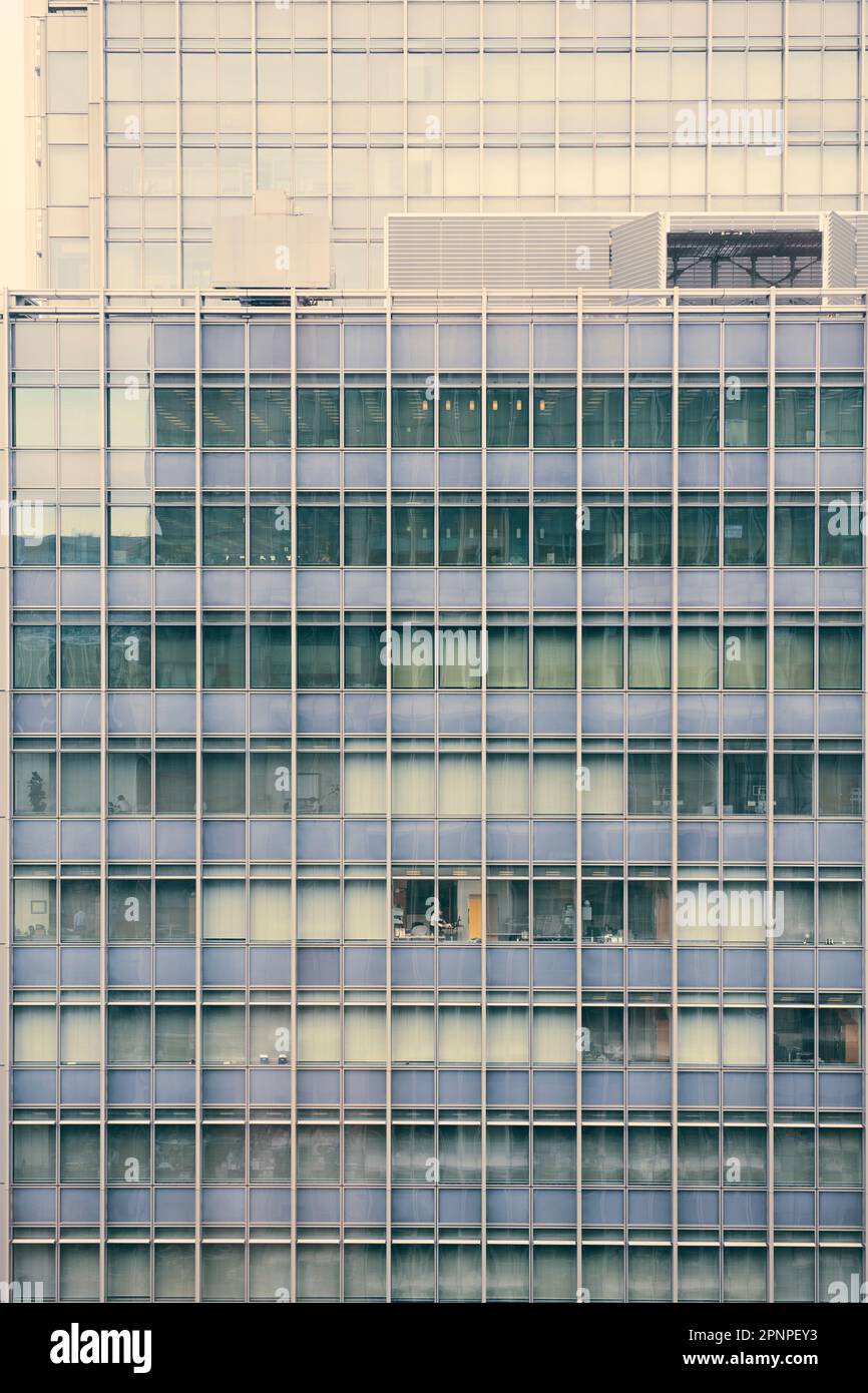 Geometric building in Tokyo Stock Photo - Alamy
