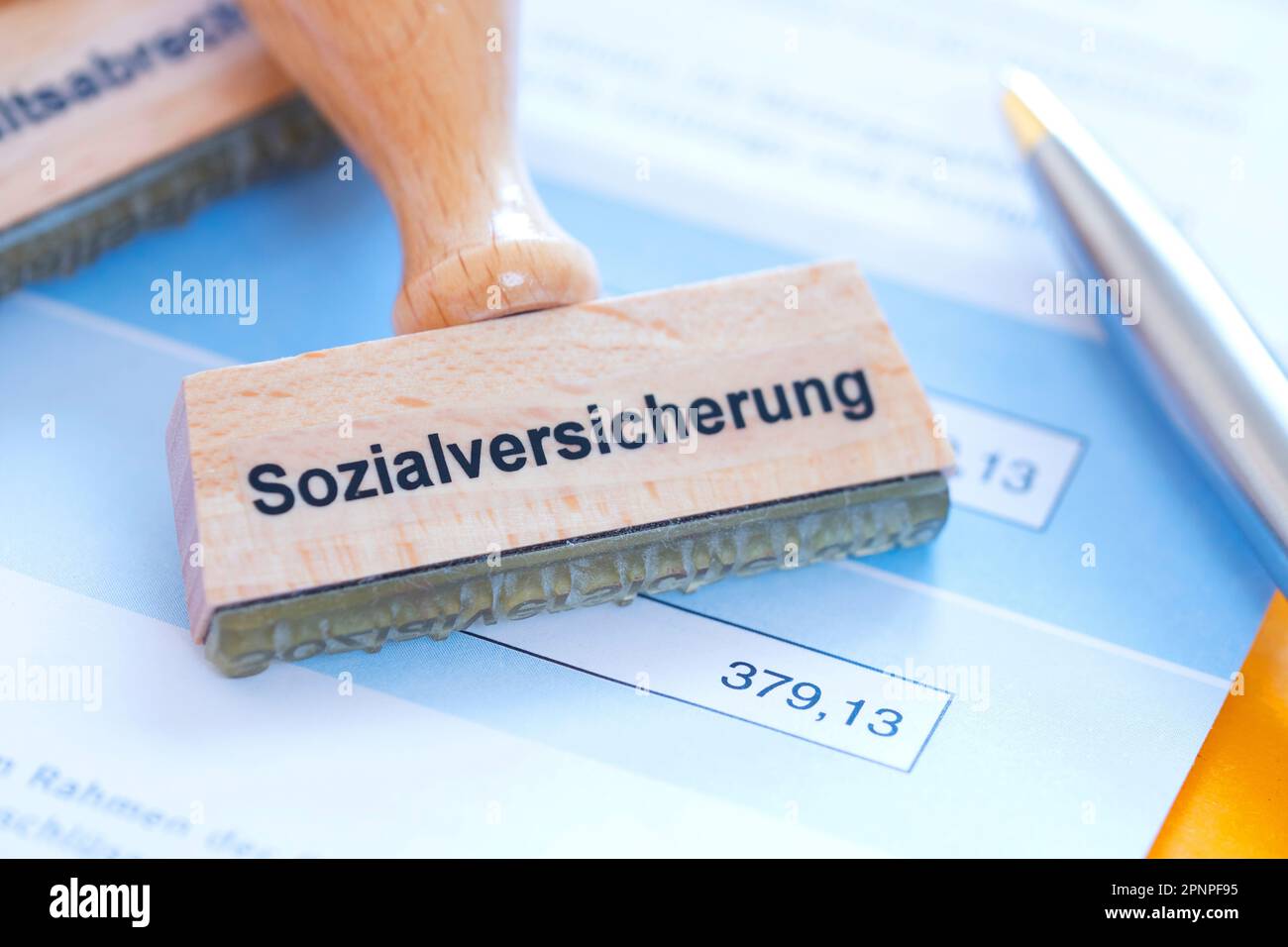 Social security stamp hi-res stock photography and images - Alamy