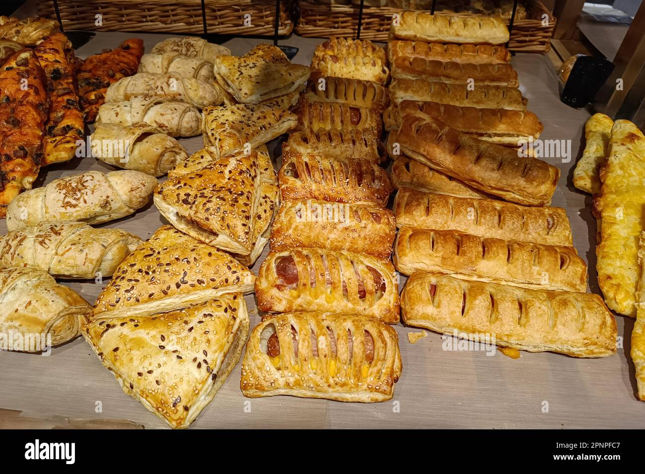 Many types of fillings hi-res stock photography and images - Alamy