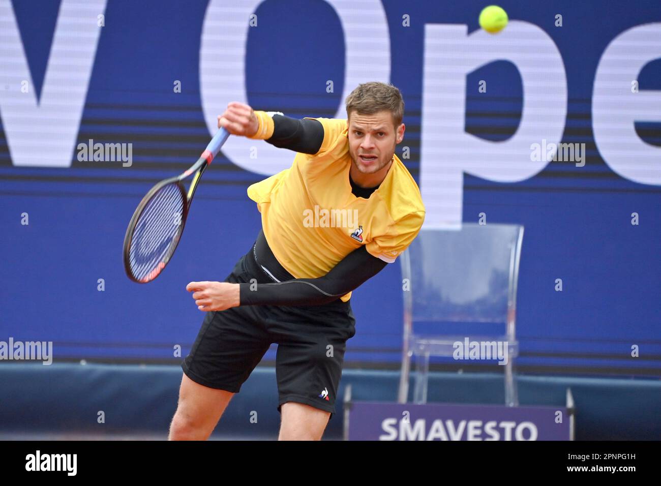 Munich. 20th Apr, 2023. Yannick HANFMANN (GER), action, single image ...