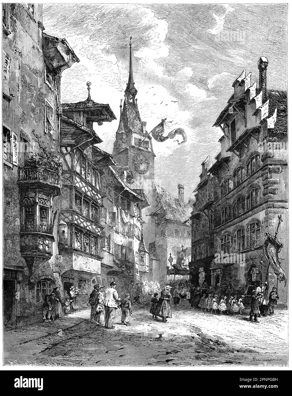 Zug town hall, Zug is the largest town and capital of the Swiss canton ...